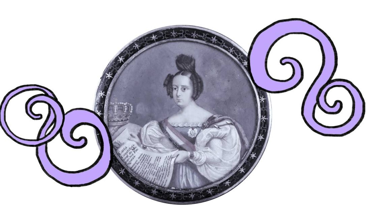 Três maridos, 11 filhos, mil intrigas: conheça Maria da Glória, a ...