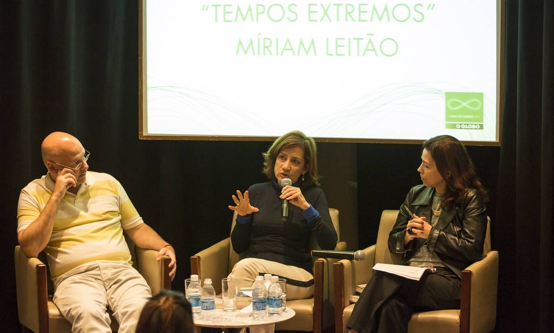 Míriam Leitão e Alberto Mussa debatem os temas de seus novos livros ...