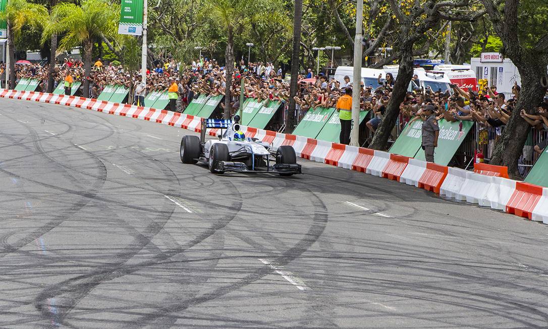 Atmosfera da Fórmula 1 nas ruas do Rio - Jornal O Globo