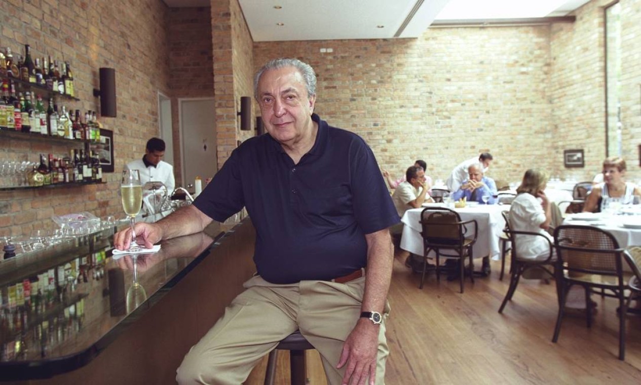 Empresário Fabrizio Fasano morre em SP aos 83 anos - Jornal O Globo
