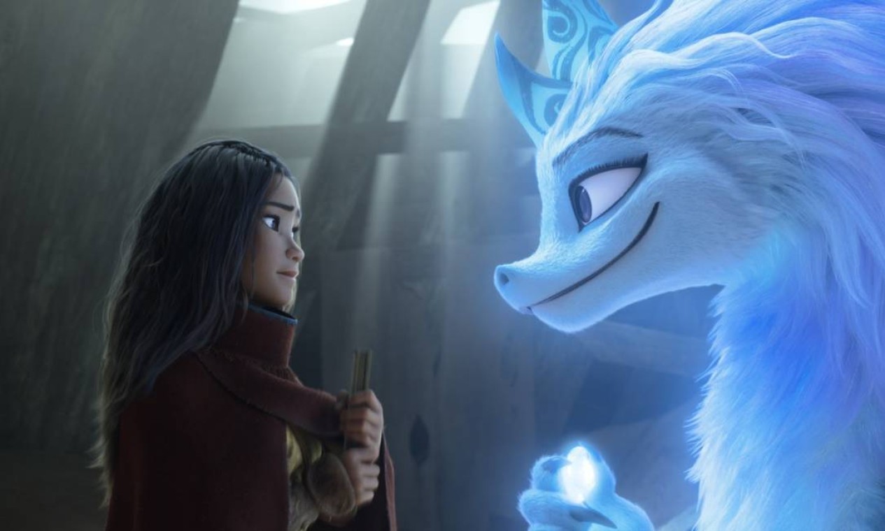 Diretor de 'Raya e o último dragão' diz que mundo dividido da animação ...