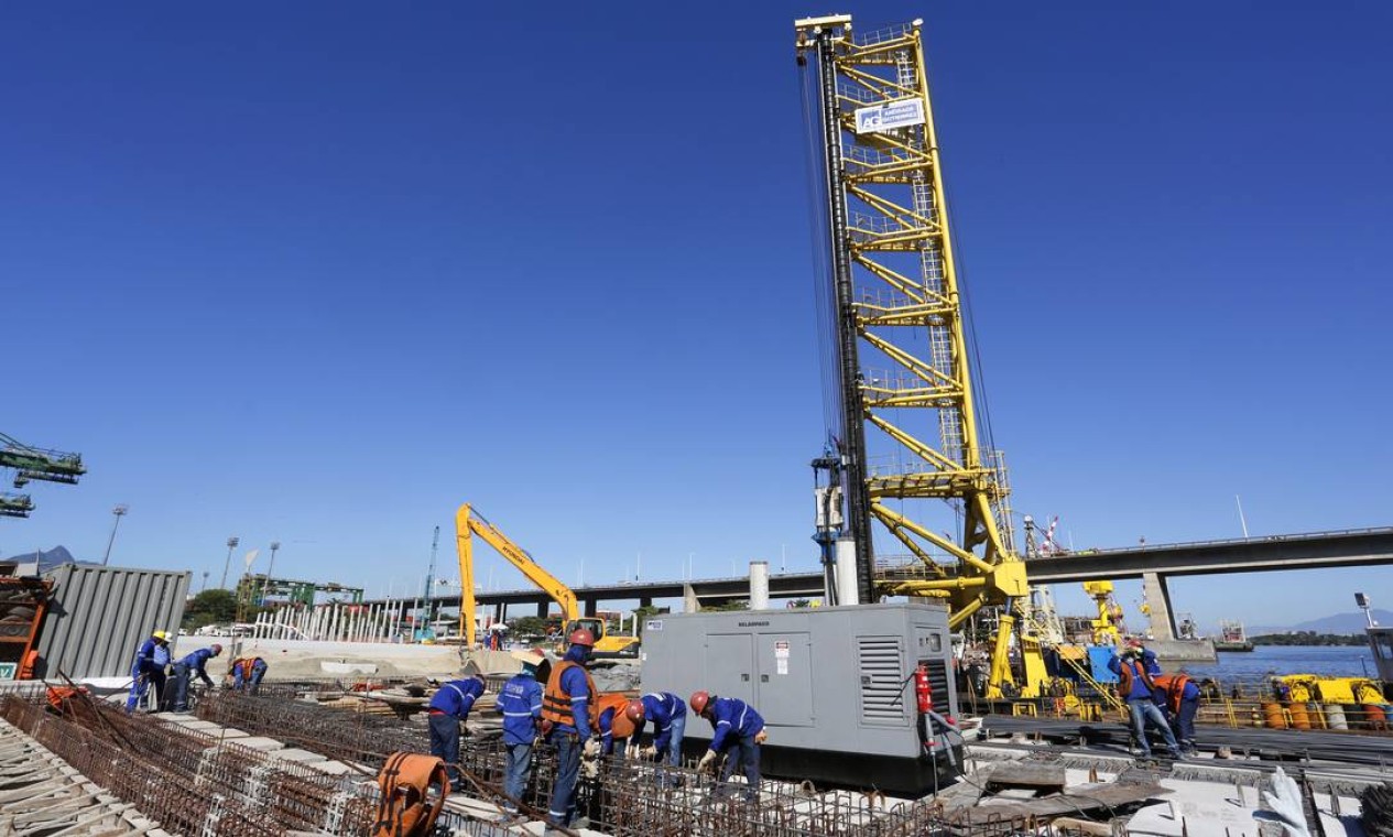 As obras de modernização do Porto do Rio - Jornal O Globo