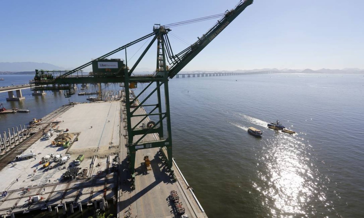 As obras de modernização do Porto do Rio - Jornal O Globo