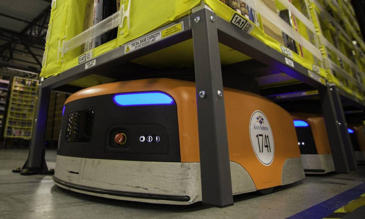 Estrela da Cyber Monday, Kiva, o mais atarefado funcionário da Amazon ...