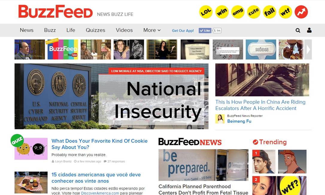 NBCUniversal anuncia investimento de US$ 200 milhões no BuzzFeed ...