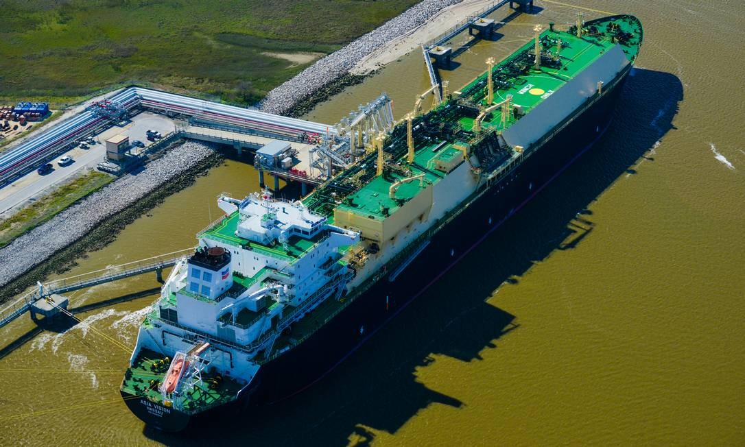 EUA enviam para o Brasil sua primeira exportação de gás natural ...
