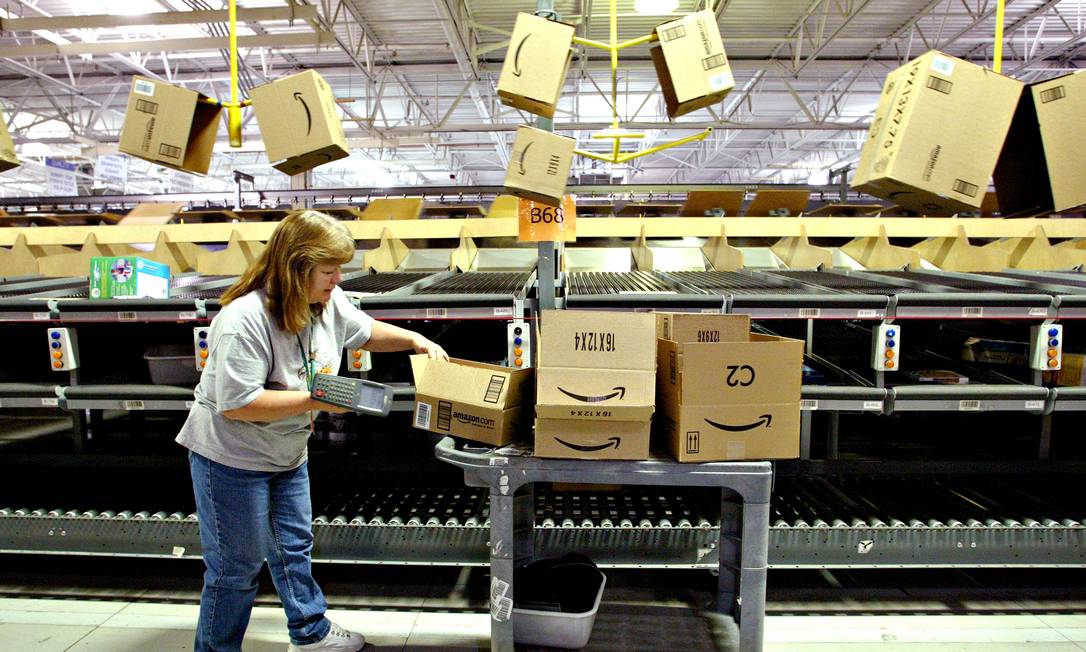 Amazon amplia poder no setor de logística - Jornal O Globo