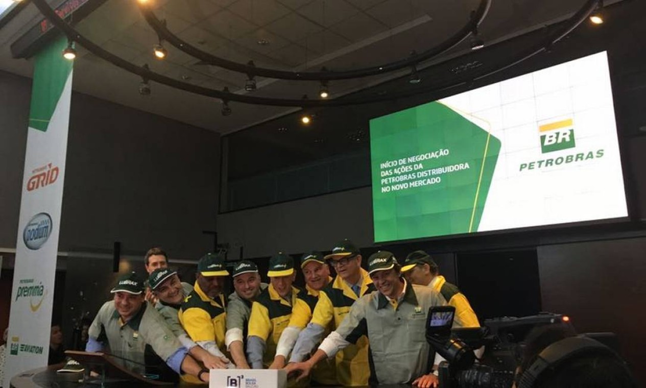 Açoes da BR Distribuidora estreiam com alta de 6,66% - Jornal O Globo