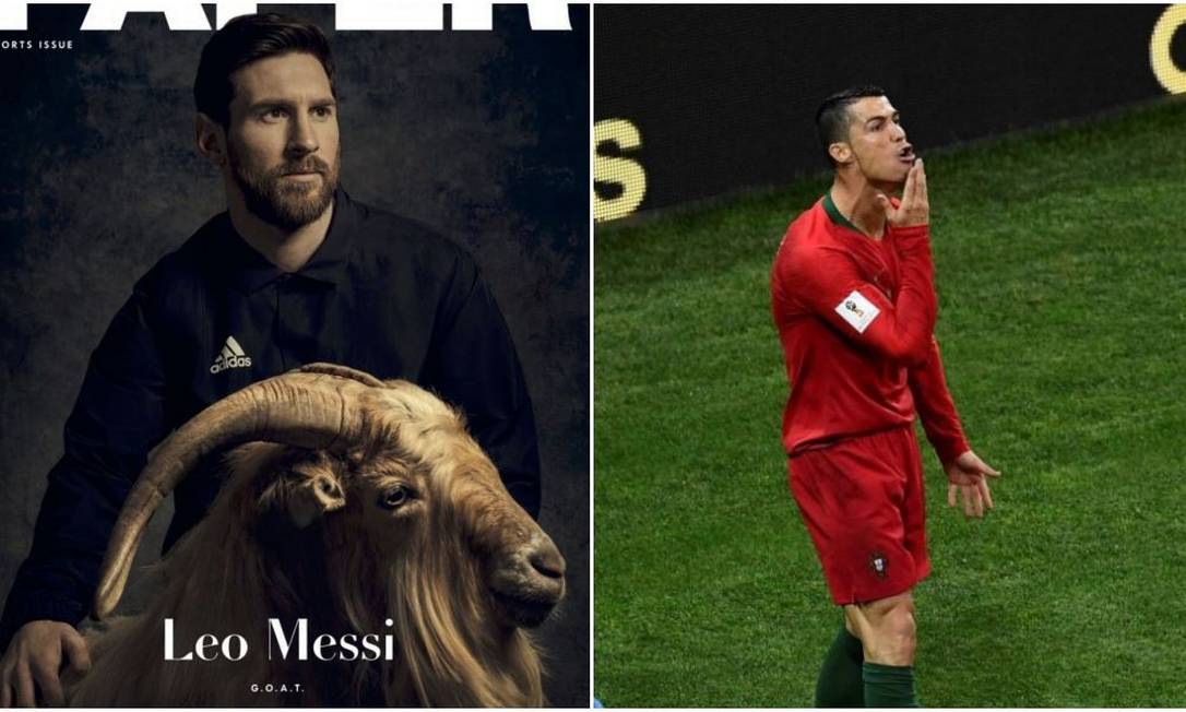 Bode? Entenda gesto de Cristiano Ronaldo que gerou 'disputa' com Messi ...