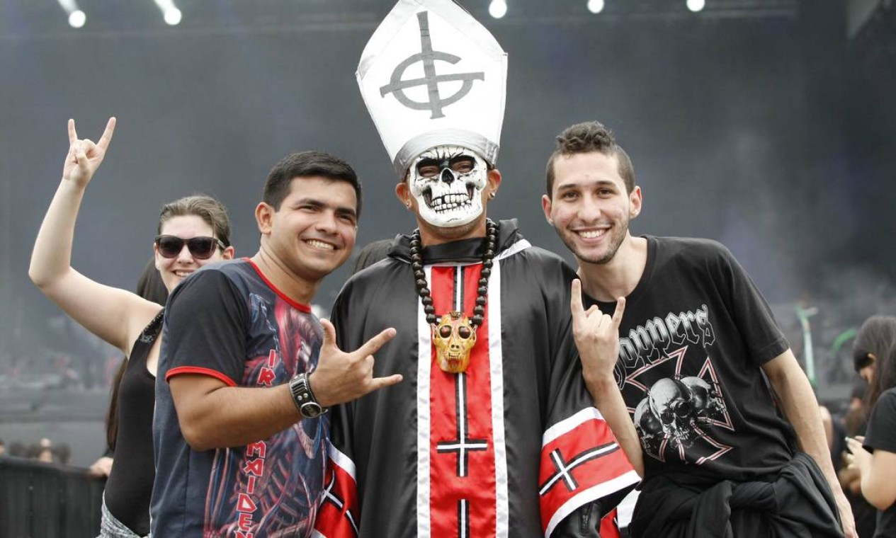 Da pesada! Metaleiros curtem os shows desta quinta-feira na Cidade do ...