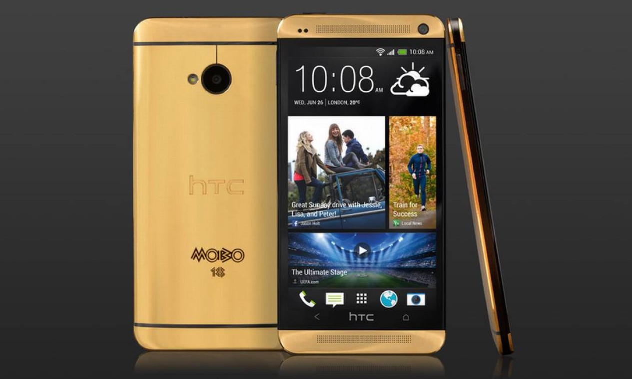 HTC lança smartphone feito de ouro - Jornal O Globo