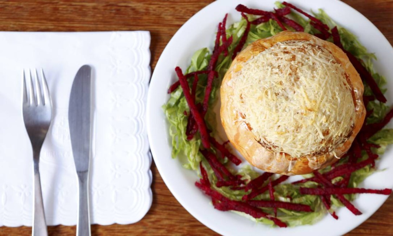 Pratos com abóbora em restaurantes de Serra - Jornal O Globo