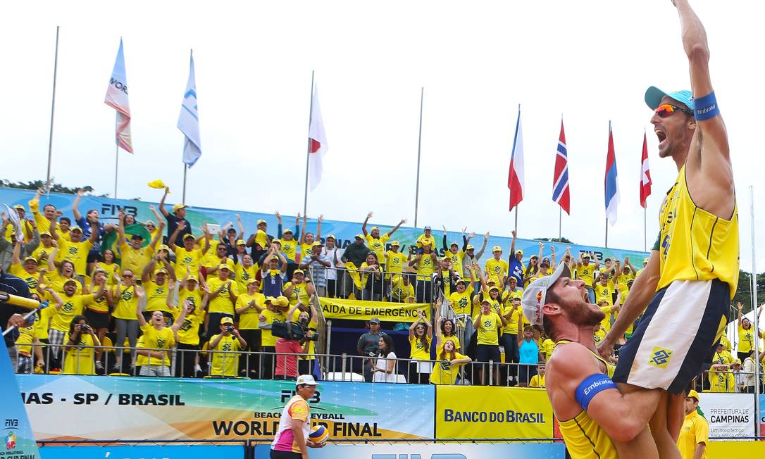 Emanuel se torna maior campeão da história do vôlei de praia - Jornal O ...