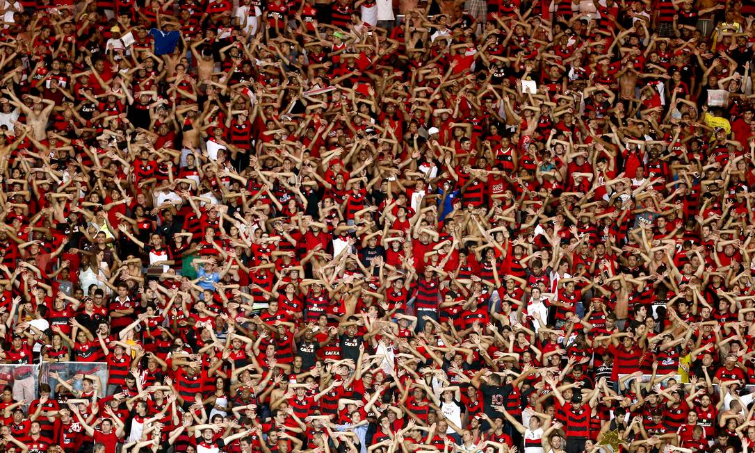 A festa da torcida do Flamengo - Jornal O Globo
