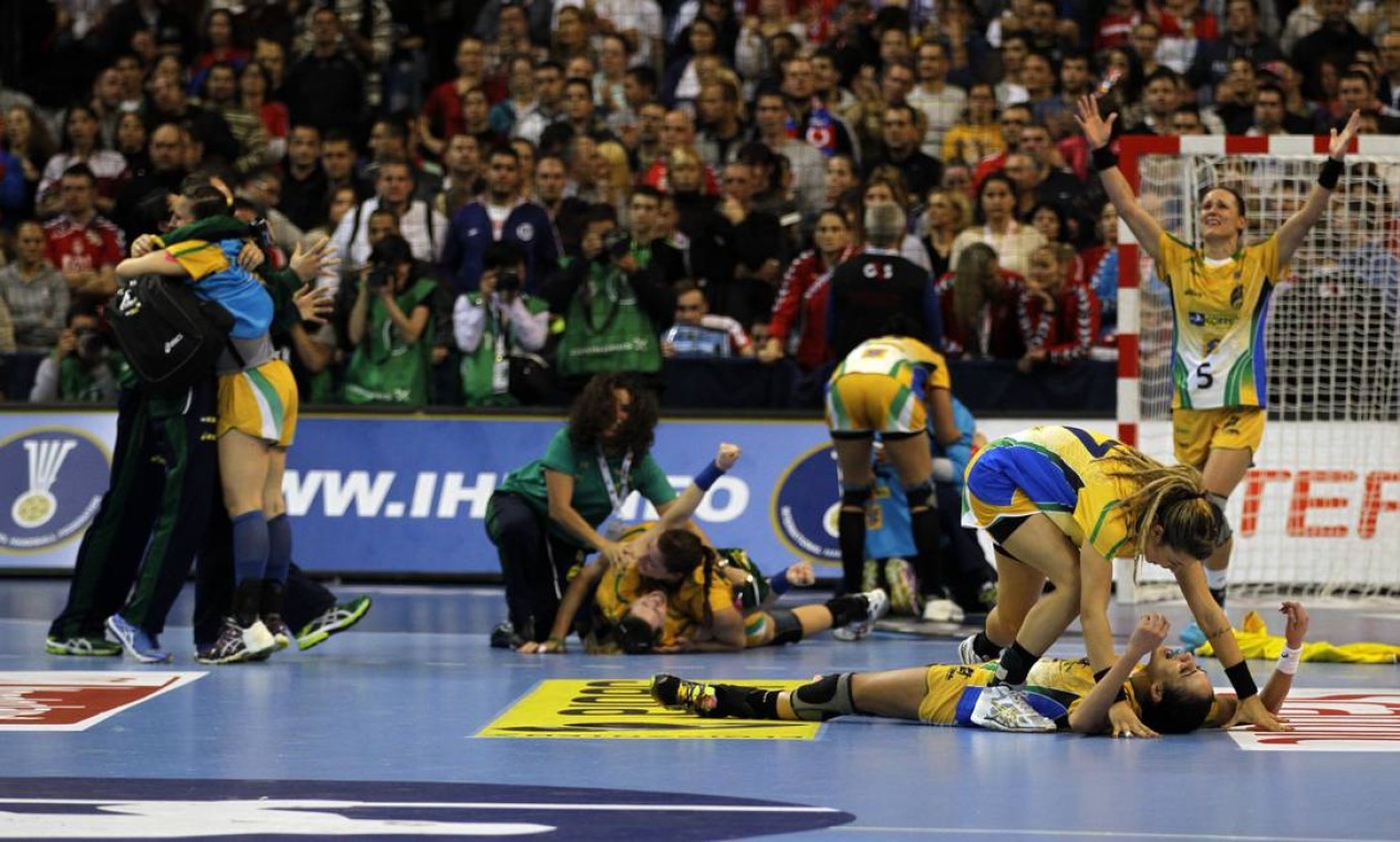 Imagens: Brasil campeão mundial de handebol - Jornal O Globo