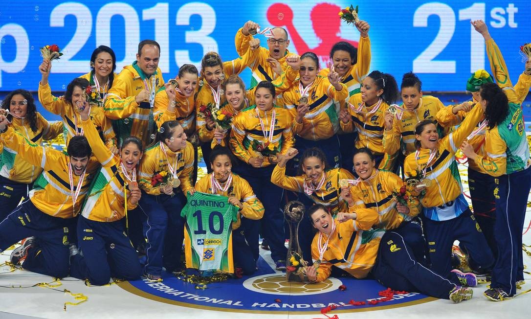 Imagens: Brasil campeão mundial de handebol - Jornal O Globo