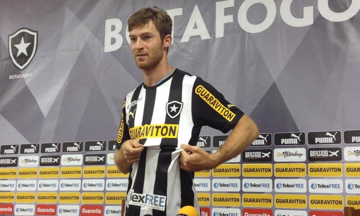 Bolatti é apresentado no Botafogo - Jornal O Globo