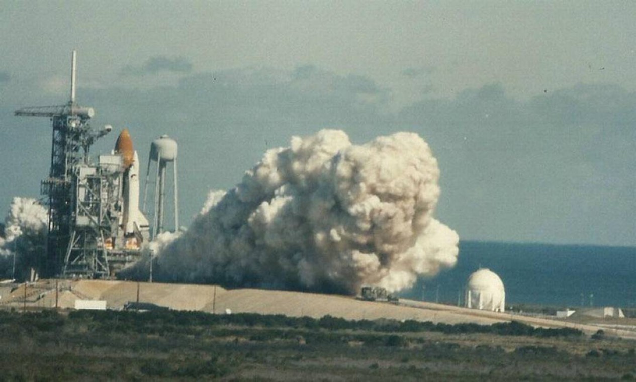 Imagens inéditas da explosão da Challenger vazam nos EUA - Jornal O Globo