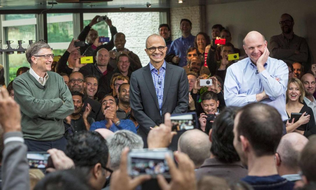 Com o novo Chefe, novo mantra da Microsoft é “inovação” - Jornal O Globo