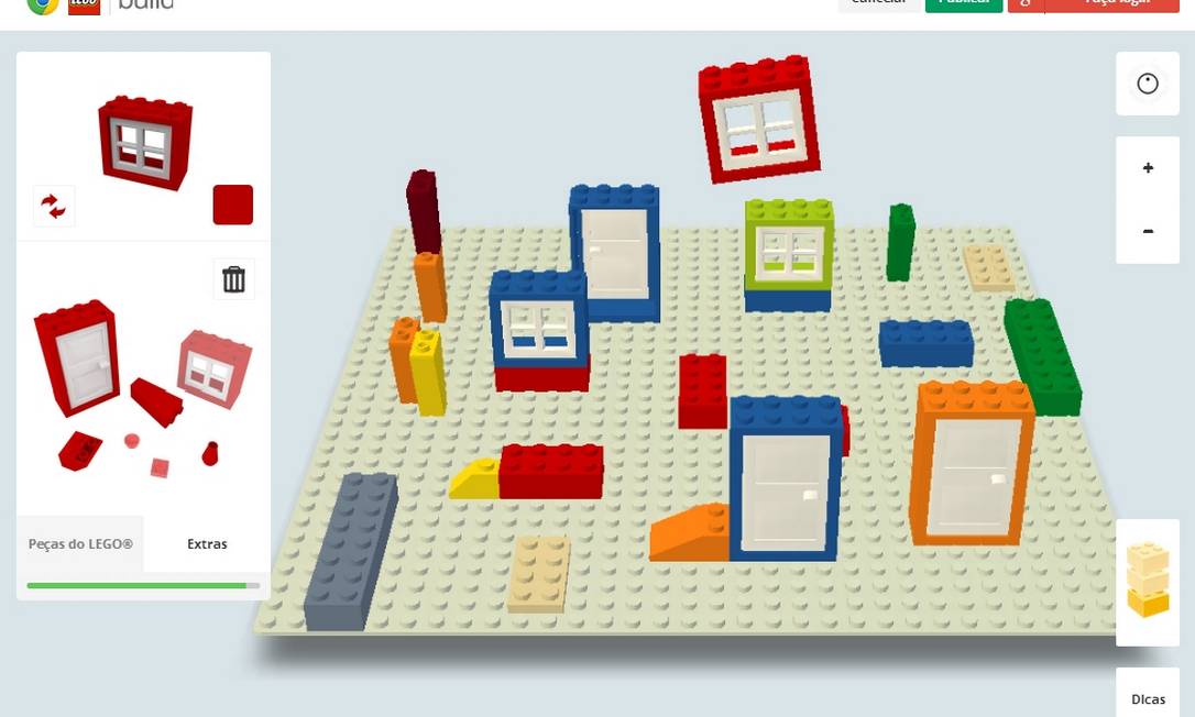 Teste: Construindo com Legos virtuais com a ajuda do Google - Jornal O ...