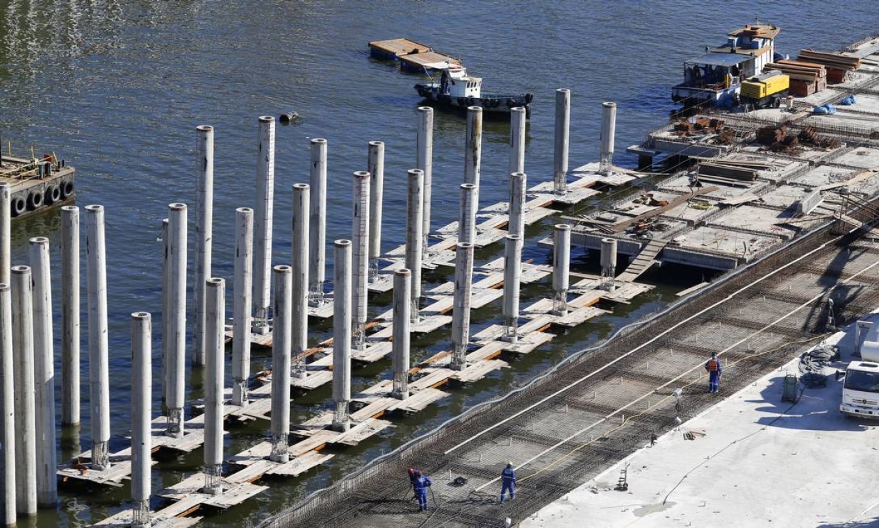 As obras de modernização do Porto do Rio - Jornal O Globo
