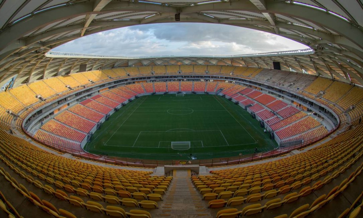 Mesmo sem estar concluída, Arena da Amazônia será inaugurada domingo ...