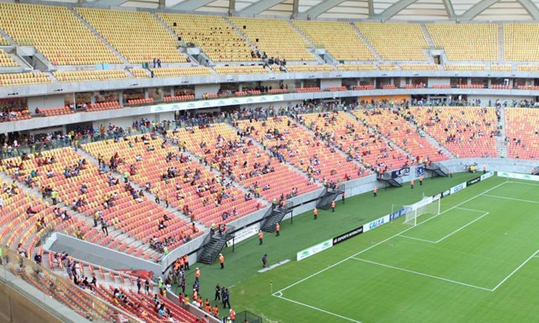 Inaugurada a Arena da Amazônia - Jornal O Globo