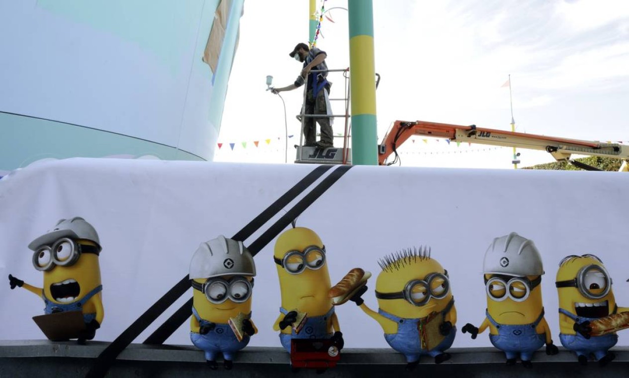 Minions invadem Los Angeles - Jornal O Globo