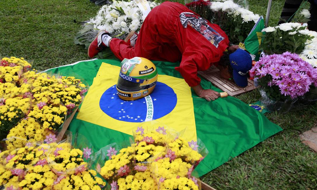 As homenagens a Ayrton Senna - Jornal O Globo