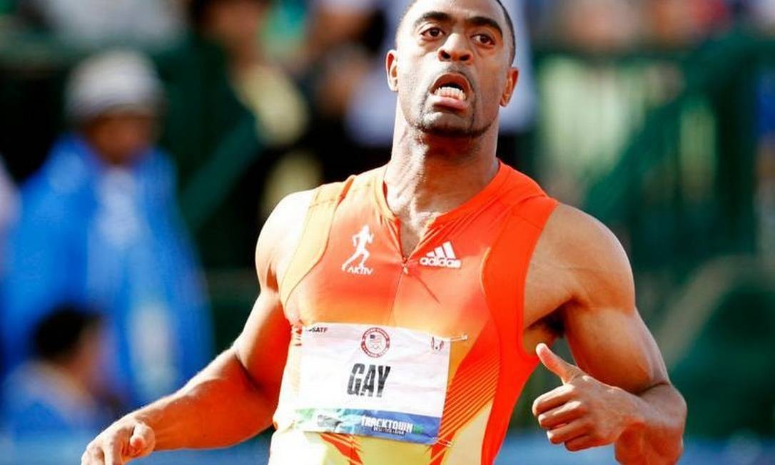 Tyson Gay é suspenso por um ano e perde medalha olímpica - Jornal O Globo