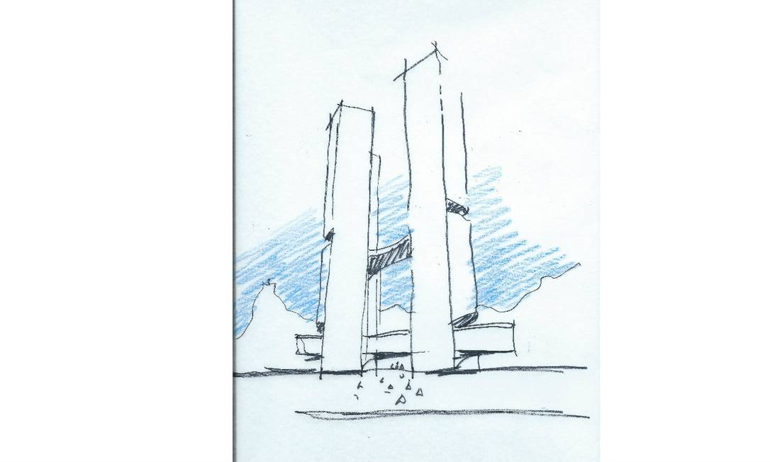 O último projeto privado de Niemeyer - Jornal O Globo