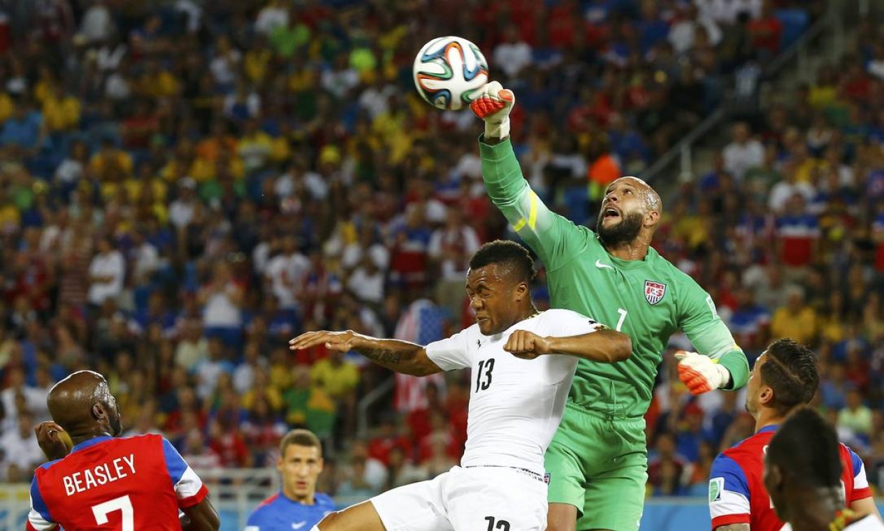 Imagens de Estados Unidos 2 x 1 Gana em Natal - Jornal O Globo