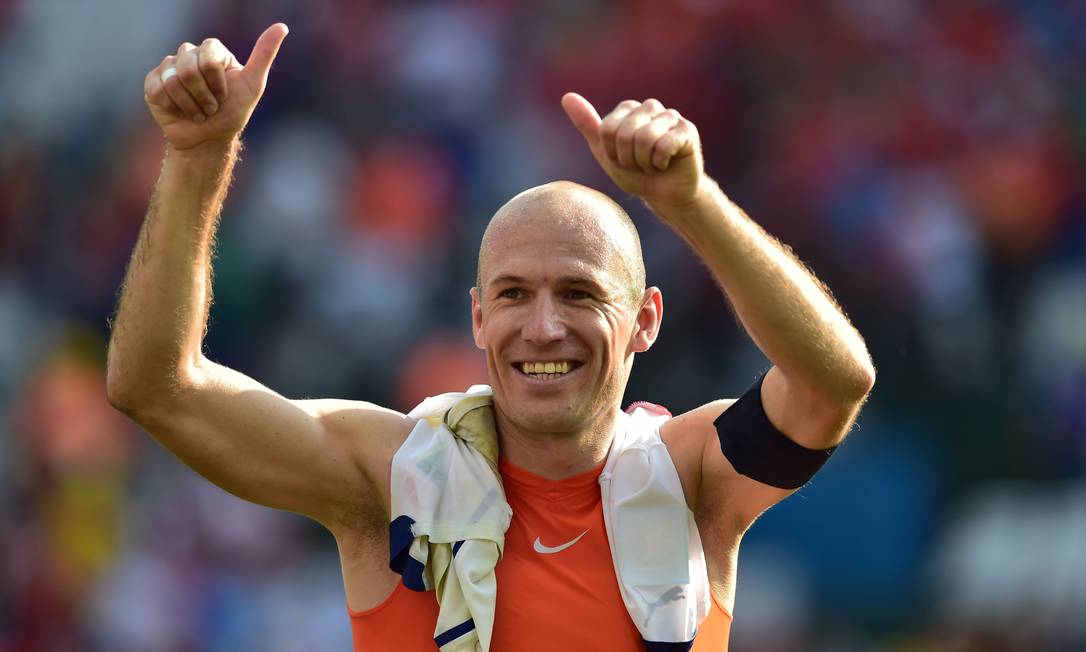 Robben: ‘Temos que olhar para a frente, porque queremos chegar mais ...