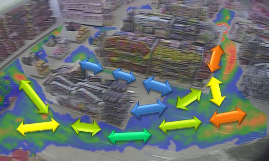 CLICK! os mapas de calor humano - Jornal O Globo