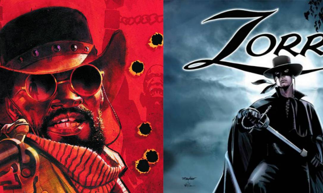 Tarantino revela detalhes de história em quadrinhos com Django e Zorro ...