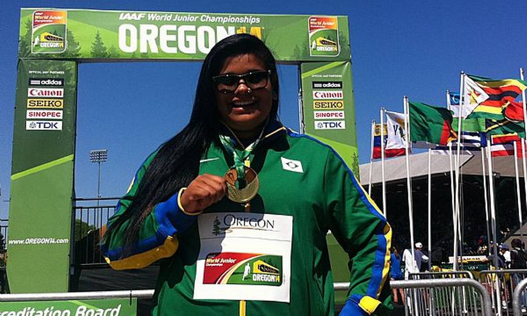 O brilho de ouro de Izabela Rodrigues da Silva - Jornal O Globo