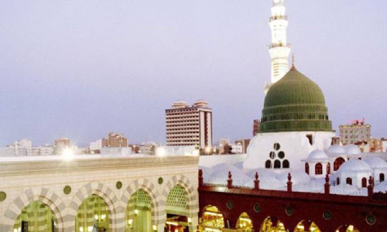 Tumulo Do Profeta Maome Dentro Uma Pequena Viagem à Turquia