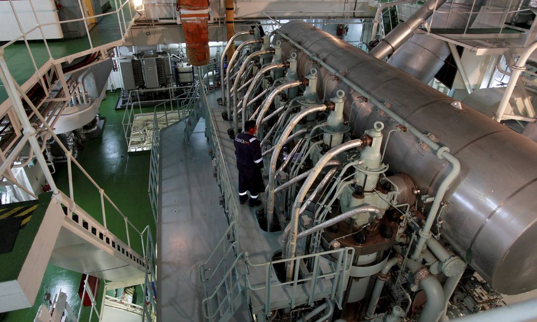 Por dentro do navio - Jornal O Globo