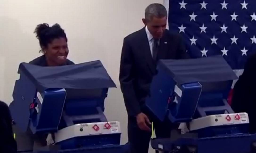 ‘Não toque na minha namorada’, diz homem para Obama - Jornal O Globo