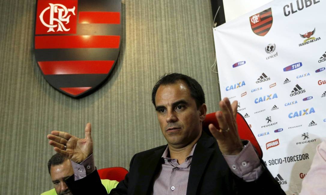 Rodrigo Caetano é apresentado na Gávea - Jornal O Globo