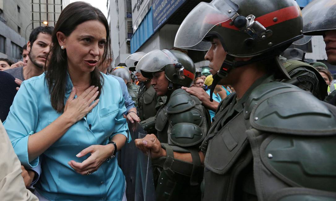 ‘Não precisam de provas para acusar alguém na Venezuela’, diz María ...