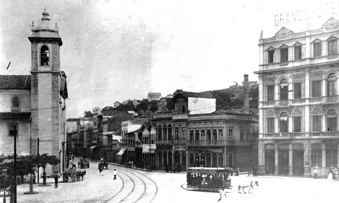 Os antigos bondes do Rio - Jornal O Globo