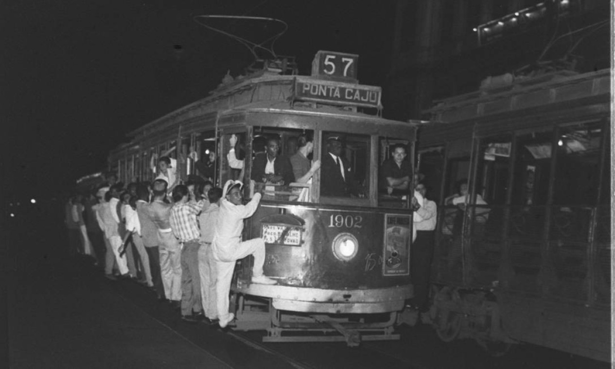 Os antigos bondes do Rio - Jornal O Globo