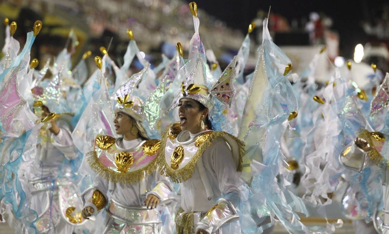 A segunda noite de desfiles da Série A - Jornal O Globo