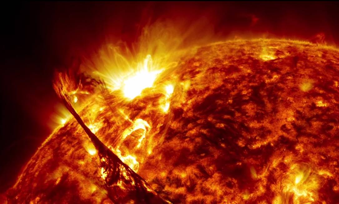Nasa divulga imagens impressionantes do Sol - Jornal O Globo