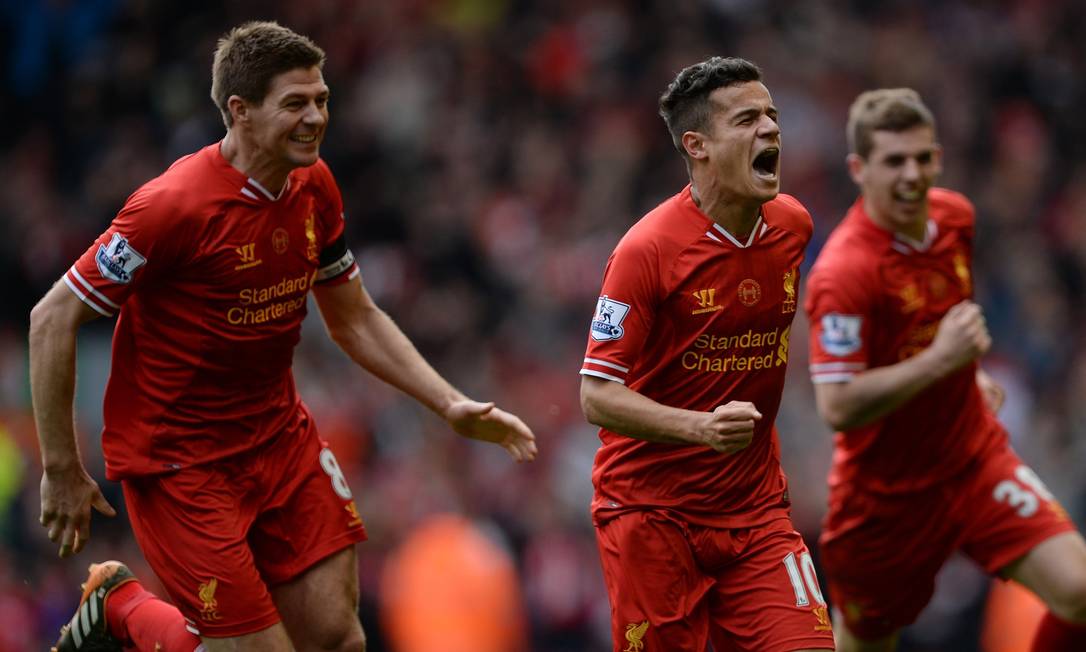 Em grande fase no Liverpool, Philippe Coutinho pode ser o organizador ...