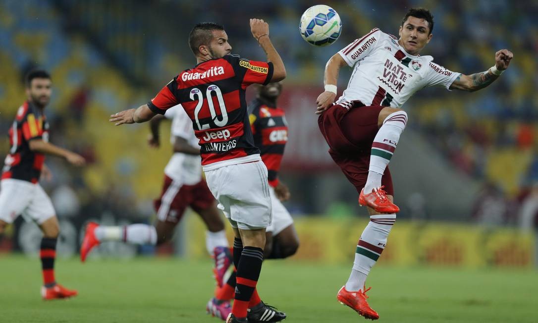 Imagens do Fla-Flu - Jornal O Globo