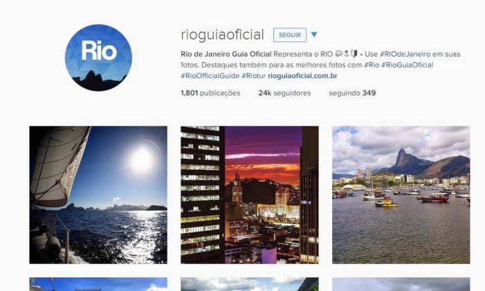 Cinco perfis de Instagram que são a cara do Rio - Jornal O Globo