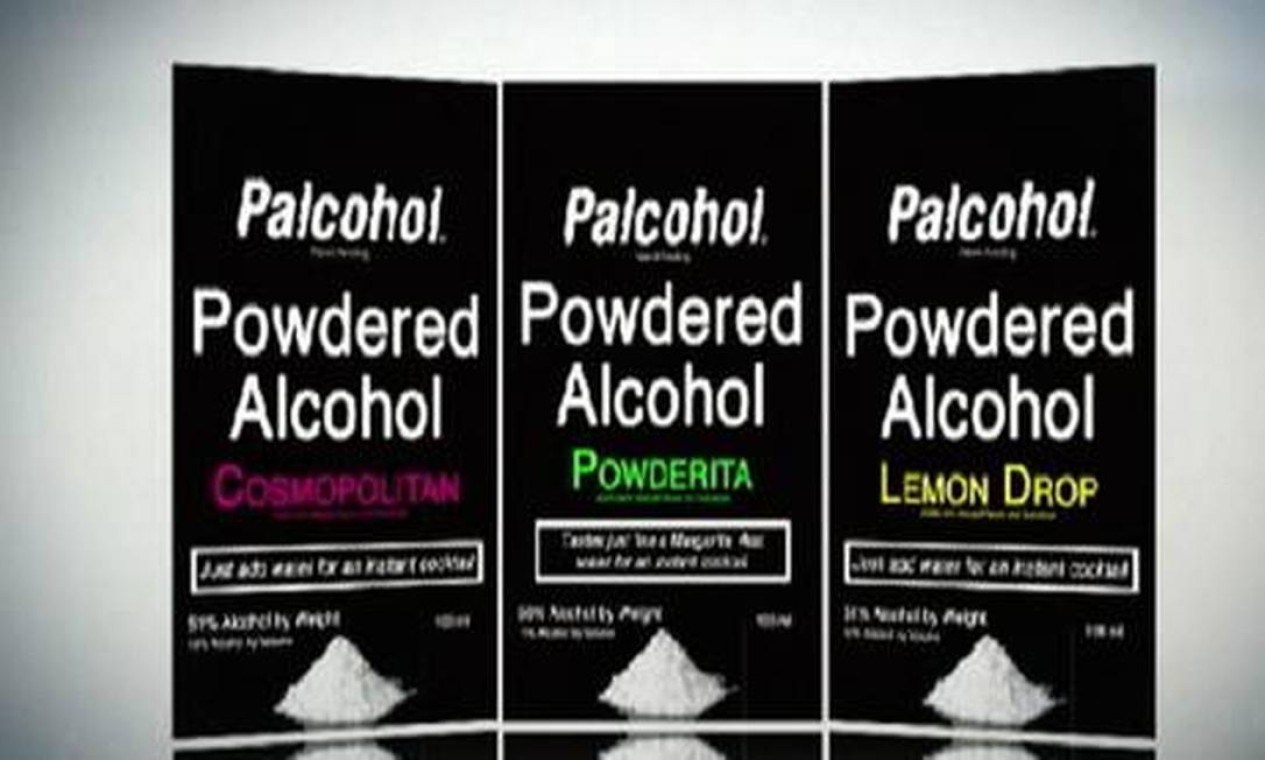 Álcool em pó, que pode ser misturado com água, é aprovado por agência ...