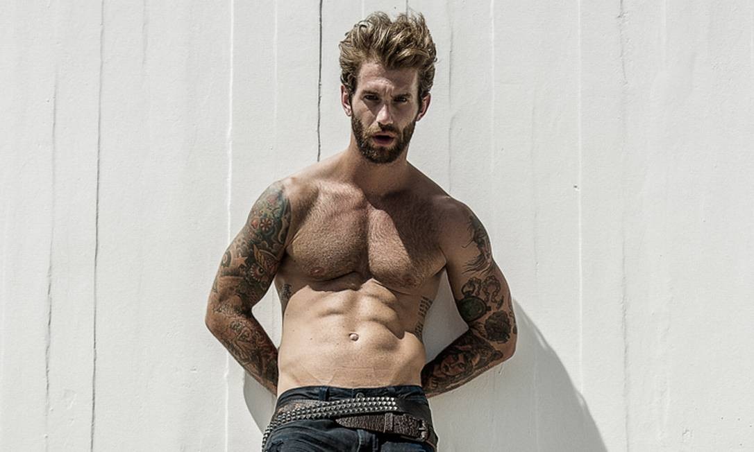 André Hamann posa como o look rocker da temporada de outono/inverno ...